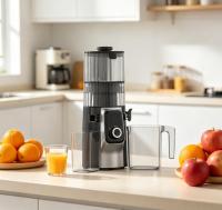 China Fresh Smart HJ102C Slow Masticating Juicer – The Juicer That Makes Healthy Choices Easy with 3 Adjustable Speeds, 135mm Wide Chute, 200W Cold Press & Self-Cleaning for sale