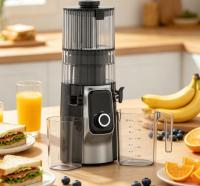 China Fresh Smart HJ102C Slow Masticating Juicer – The Juicer That Loves Your Ingredients as Much as You Do with 3 Adjustable Speeds, 135mm Wide Chute, 200W Cold Press & Self-Cleaning for sale