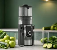 China Fresh Smart HJ102C Slow Masticating Juicer – The Juicer That Makes Fresh Juice Part of Your Daily Routine with 3 Adjustable Speeds, 135mm Wide Chute, 200W Cold Press & Self-Cleaning for sale