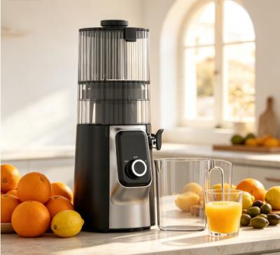 China Fresh Smart HJ102C Slow Masticating Juicer – The Juicer That Makes Real Food Easy with 3 Adjustable Speeds, 135mm Wide Chute, 200W Cold Press & Self-Cleaning for sale