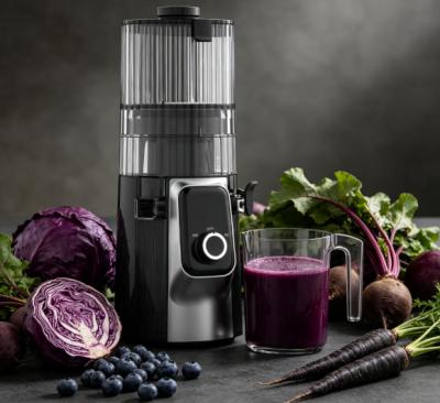 China Fresh Smart HJ102C Slow Masticating Juicer – The Juicer That Gives You the Power of Choice with 3 Adjustable Speeds, 135mm Wide Chute, 200W Cold Press & Self-Cleaning for sale