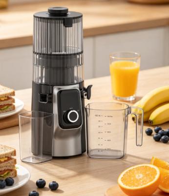 China Fresh Smart HJ102C Slow Masticating Juicer – The Juicer That Lets You Taste the Sunshine with 3 Adjustable Speeds, 135mm Wide Chute, 200W Cold Press & Self-Cleaning for sale