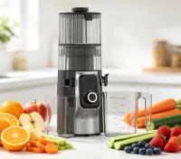 China Fresh Smart HJ102C Slow Masticating Juicer – The Juicer That Makes Healthy Living Unforgettable with 3 Adjustable Speeds, 135mm Wide Chute, 200W Cold Press & Self-Cleaning for sale