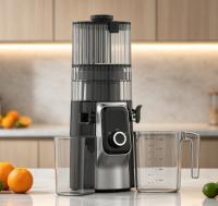China Fresh Smart HJ102C Slow Masticating Juicer – The Juicer That Makes Every Day Better with 3 Adjustable Speeds, 135mm Wide Chute, 200W Cold Press & Self-Cleaning for sale
