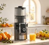 China Fresh Smart HJ102C Slow Masticating Juicer – The Juicer That Helps You Thrive with 3 Adjustable Speeds, 135mm Wide Chute, 200W Cold Press & Self-Cleaning for sale