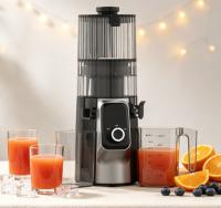 China Fresh Smart HJ102C Slow Masticating Juicer – The Juicer That Makes Juice Worth Waking Up For with 3 Adjustable Speeds, 135mm Wide Chute, 200W Cold Press & Self-Cleaning for sale