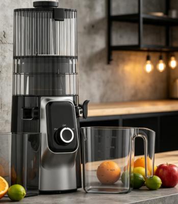 China Fresh Smart HJ102C Slow Masticating Juicer – The Juicer That Loves Every Ingredient with 3 Adjustable Speeds, 135mm Wide Chute, 200W Cold Press & Self-Cleaning for sale