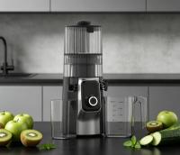 China Fresh Smart HJ102C Slow Masticating Juicer – The Juicer That Gives You the Perfect Press Every Time with 3 Adjustable Speeds, 135mm Wide Chute, 200W Cold Press & Self-Cleaning for sale