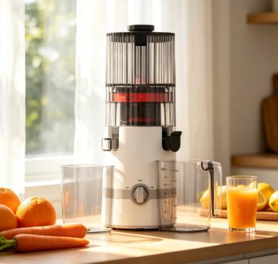 China Fresh Smart HJ102B Slow Masticating Juicer – The Ultimate Fresh Juice Experience for Your Family with 135mm Chute, 200W Cold Press, Self-Cleaning & Lock for sale