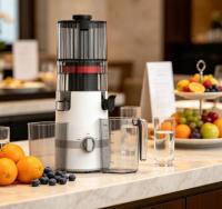 China Fresh Smart HJ102B Slow Masticating Juicer – Real Nutrition Made Simple with 135mm Chute, 200W Cold Press, Self-Cleaning & Safety Lock for All Families for sale