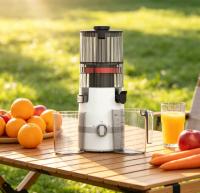 China Fresh Smart HJ102B Slow Masticating Juicer – Your Family’s Shortcut to Fresh, Healthy Juice with 135mm Chute, 200W Cold Press, Self-Cleaning & Safety Lock for sale