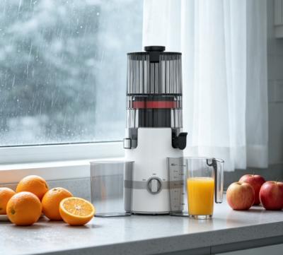 China Fresh Smart HJ102B Slow Masticating Juicer – Start Your Day the Healthy Way with 135mm Chute, 200W Cold Press, Self-Cleaning & Family-Proof Safety Lock for sale