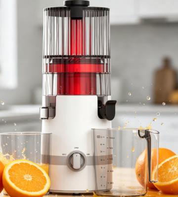 China Fresh Smart HJ102B Slow Masticating Juicer – The Smart Family Choice with 135mm Chute, 200W Cold Press, Self-Cleaning & Advanced Safety Lock for Daily Wellness for sale