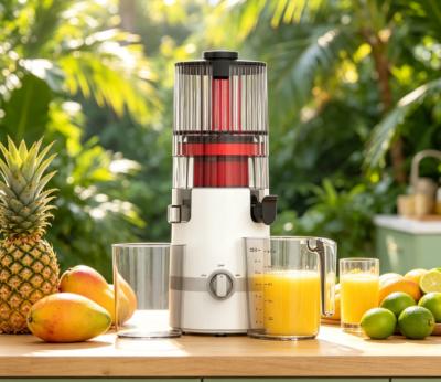 China Fresh Smart HJ102B Slow Masticating Juicer – The Trusted Family Juicer with Automatic Safety Lock, 135mm Wide Chute, 200W Cold Press & Self-Cleaning for Everyday Nutrition for sale