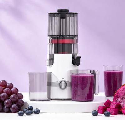 China Fresh Smart HJ102B Slow Masticating Juicer – Wide 135mm Chute, 200W Cold Press Motor, Self-Cleaning & BPA-Free with Enhanced Safety Lock System for Family Use for sale