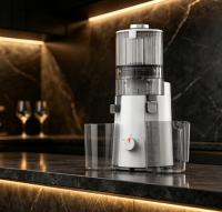 China Fresh Smart HJ102A Slow Masticating Juicer – 55 RPM Cold Press Extractor with 135mm Whole-Fruit Chute, Self-Cleaning, BPA-Free & Quiet Motor for Healthy Living for sale