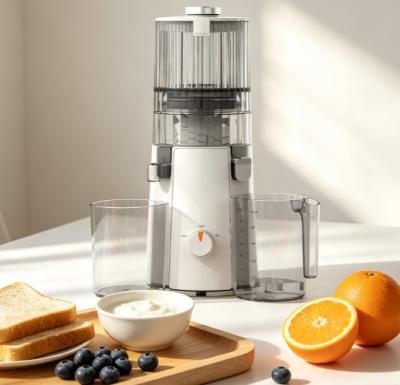 China Fresh Smart HJ102A Slow Masticating Juicer – Professional-Grade Cold Press Extractor with 135mm Wide Chute, 200W Motor & Self-Cleaning for Daily Juice Lovers for sale