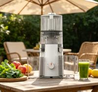China Fresh Smart HJ102A Slow Masticating Juicer – High-Yield 200W Cold Press with 135mm Wide Chute, Self-Cleaning & BPA-Free Design for Everyday Wellness for sale