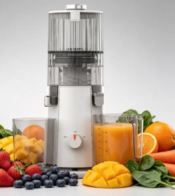 China Fresh Smart HJ102A Slow Masticating Juicer – 200W Cold Press Extractor for Whole Fruits & Vegetables, BPA-Free, Self-Cleaning with 72-Hour Juice Freshness for sale