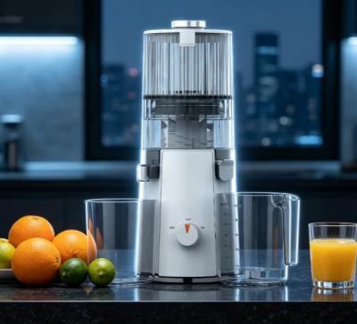 China Fresh Smart HJ102A Slow Masticating Juicer – The Ultimate Whole-Fruit Extractor with 135mm Wide Chute, 55 RPM Cold Press, Self-Cleaning & Maximum Juice Yield for sale