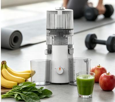 China Fresh Smart HJ102A Slow Masticating Juicer – High-Yield 200W Cold Press Extractor with 135mm Wide Chute, Self-Cleaning Function & BPA-Free Materials for sale
