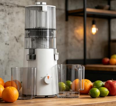 China Fresh Smart HJ102A Plant-Based Lifestyle Slow Masticating Juicer – 200W Vegan-Friendly Extractor with 135mm Wide Chute, 55 RPM Cold Press Technology for Pure, Natural Whole-Plant Nutrition for sale