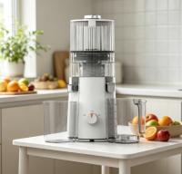 China Fresh Smart HJ102A Office & Workplace Slow Masticating Juicer – Compact 200W Quiet Extractor with 135mm Wide Chute, 55 RPM Cold Press Technology for Healthy Workday Nutrition for sale