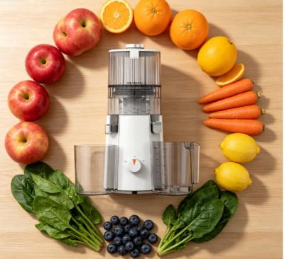 China Fresh Smart HJ102A Beginner-Friendly Slow Masticating Juicer – 135mm Wide Chute, 3-Step Simple Assembly, Self-Cleaning Function, Perfect First Juicer for Healthy Living Beginners for sale