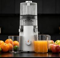 China Fresh Smart HJ102A Premium Gift-Ready Slow Masticating Juicer – 135mm Wide Chute, 55 RPM Cold Press Technology, BPA-Free with Deluxe Packaging & Recipe Book, Perfect Healthy Gift for Family & Friends for sale