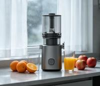 China Fresh Smart HJ303 Press Slow Masticating Juicer — Just Press. Whole Pineapple. Whole Family. Done. for sale