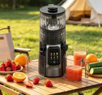 China Compact Touch Panel Juice Extractor HJ102D With Reverse Block Clear for sale