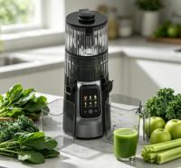 China 135mm Wide Mouth Multi-Mode Juicer HJ102D, No Filter Easy Wash Extractor for sale