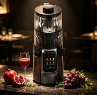 China Touch Screen Slow Masticating Juicer HJ102D, Multi Program Fruit Smoothie Maker for sale