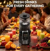 China Easy Disassembly Slow Juicer HJ102D, Large Capacity Cup Kitchen Juicing Device for sale