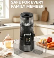 China All-in-One Household Juice Maker HJ102D, Low Noise BPA-Free Whole Apple Squeezer for sale