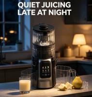 China Fresh Smart HJ102D Multi-Mode Slow Masticating Juicer — 135mm Chute, 200W Motor, 6-in-1 Function for sale