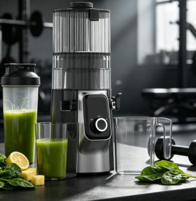 China Anti-Oxidation Household Juicer HJ102C, No Mesh Residue Fruit Press Machine for sale
