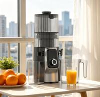 China Filter-Free Easy Clean Slow Juicer HJ102C, Safe BPA-Free Nutrient Retaining Juice Extractor for sale