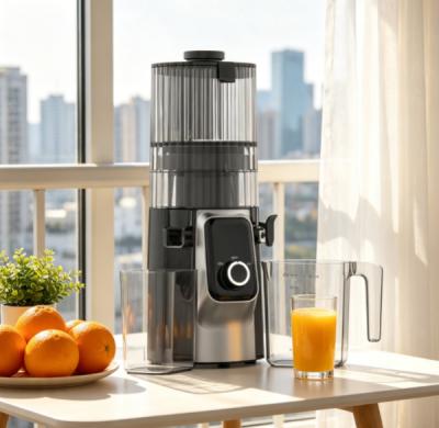 China Filter-Free Easy Clean Slow Juicer HJ102C, Safe BPA-Free Nutrient Retaining Juice Extractor for sale