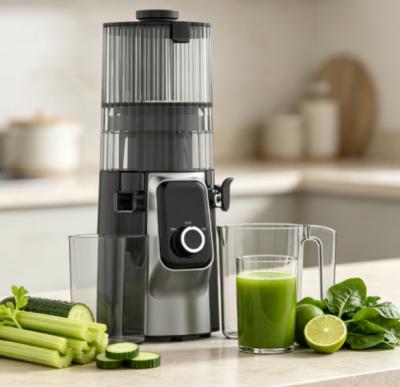 China Fresh Smart HJ102C Whole Fruit Slow Juicer — 135mm No-Prep Feed Chute, 200W Motor, Easy Clean Design for sale