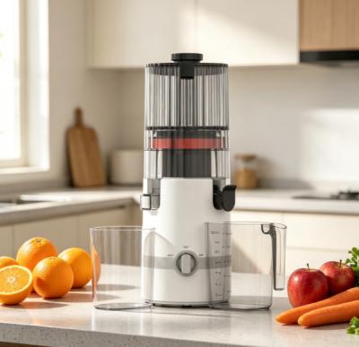 China Fresh Smart HJ102B Whole Fruit Juicer — 135mm Wide Chute, No Pre-Cutting, 200W Copper Motor for sale