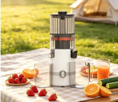 China Fresh Smart HJ102B BPA-Free Slow Masticating Juicer — 200W Power, 135mm Feed Chute for Whole Apples for sale