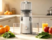 China Fresh Smart HJ102A BPA-Free Slow Masticating Juicer — 200W Power, 135mm Feed Chute for Whole Apples for sale