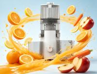 China Fresh Smart HJ102A Wide-Feed Slow Masticating Juicer with 135mm Chute, 200W Motor, BPA-Free for sale