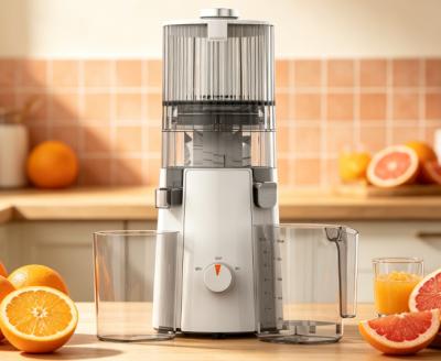 China HJ102A Compact Slow Juicer for Family – 1500ml Hopper Capacity, Whole Vegetable & Fruit Juicer, Easy Assembly for sale