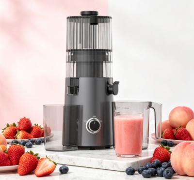 China HJ103A White Slow Masticating Juicer – 135mm Wide Chute, 200W Motor, 1000ml Juice Cup, <70dB Quiet Operation for sale