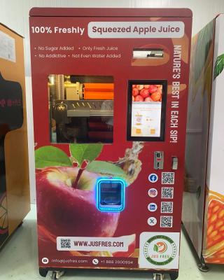 China Apple Juice Vending Machine with Cash/Cashless for sale