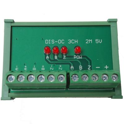 China Converter Servo Encoder Differential TTL 5v to Collector 5v HTL Signals DC5V 3 Ways for sale