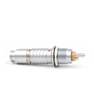 China FGG EGG 2B 6 Pin Plus 1 Way Push Pull Self-lock Plug Socket Electrical Pneumatic Mixed Connector for sale