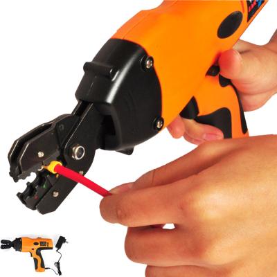 China Electric Battery Powered Handheld Cable Wire Crimper Automatic Crimping Tool for sale